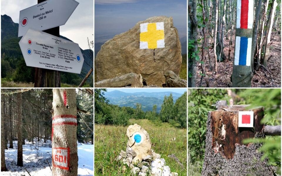 Marcajele turistice montane: Care sunt cele mai întâlnite și ce semnifică